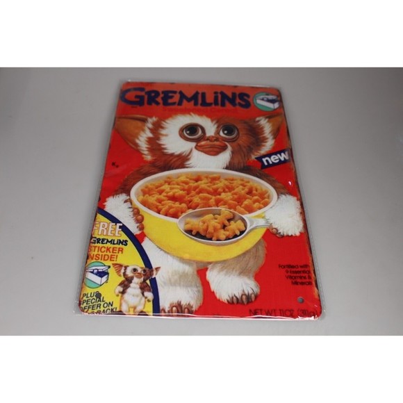 Art | Gremlins Cereal Box Gizmo Retro 8s 8x12 Metal Wall Sign | Poshmark